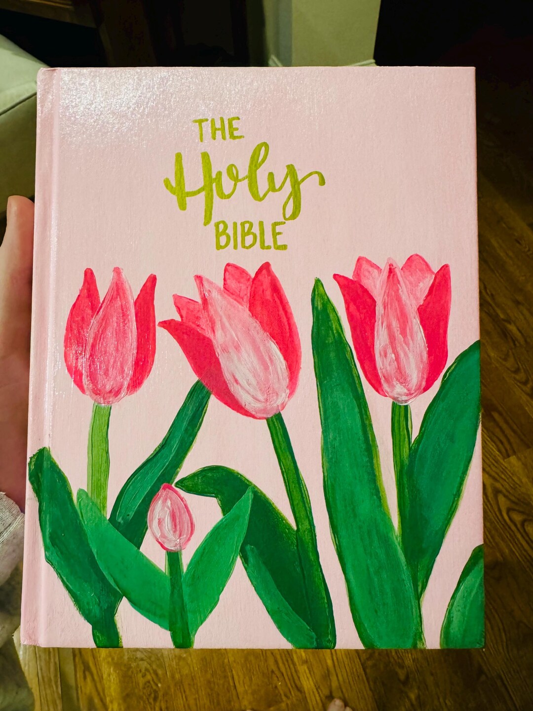 Custom Painted Bible - Etsy