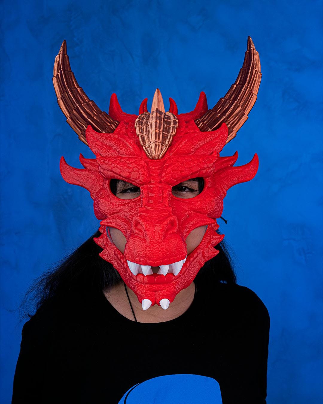 Dragonborn Mask | Handmade Fantasy Mask | Dungeons and Dragons ...