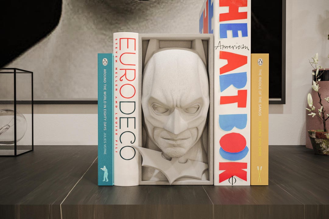 Batman the Dark Knight Book Nook and Wall Mount Bookend – Gotham ...