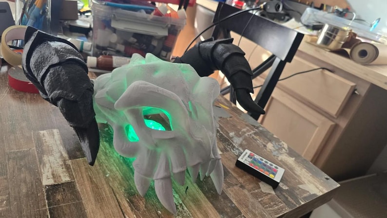 Fallout Deathclaw Skull Mask – 3D Printed Post-apocalyptic Cosplay ...