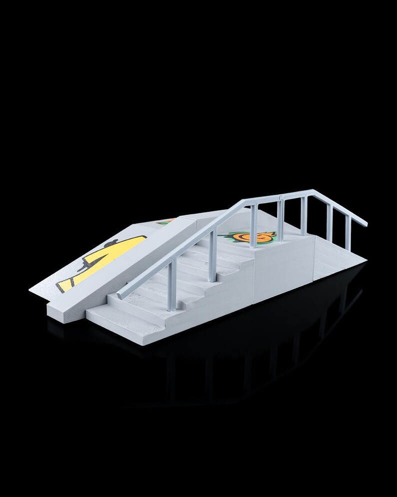 3D Printed Funbox Skate Obstacle | Customizable Miniature Skate Park ...