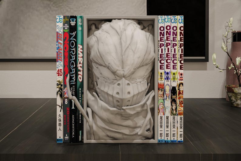 Deku Manga Book Nook Bookend 3D Printed My Hero Academia Bookshelf ...