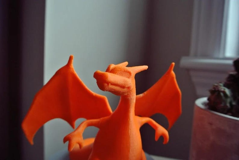 Charizard Statue With Stand 3D Printed Pokémon-inspired Collectible for ...