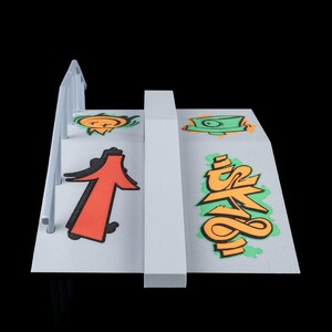 3D Printed Funbox Skate Obstacle | Customizable Miniature Skate Park ...