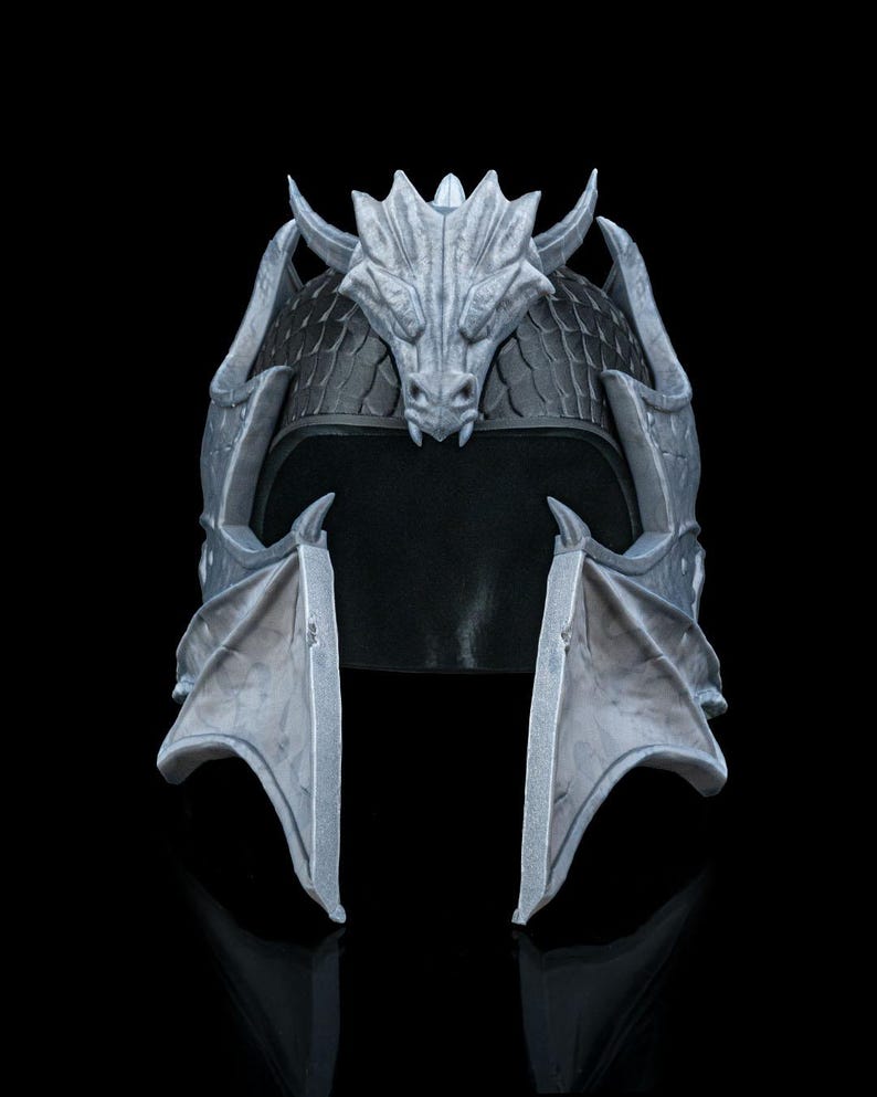 Handmade Dragonkeeper Knight Helmet: Medieval Warrior Costume Headgear ...