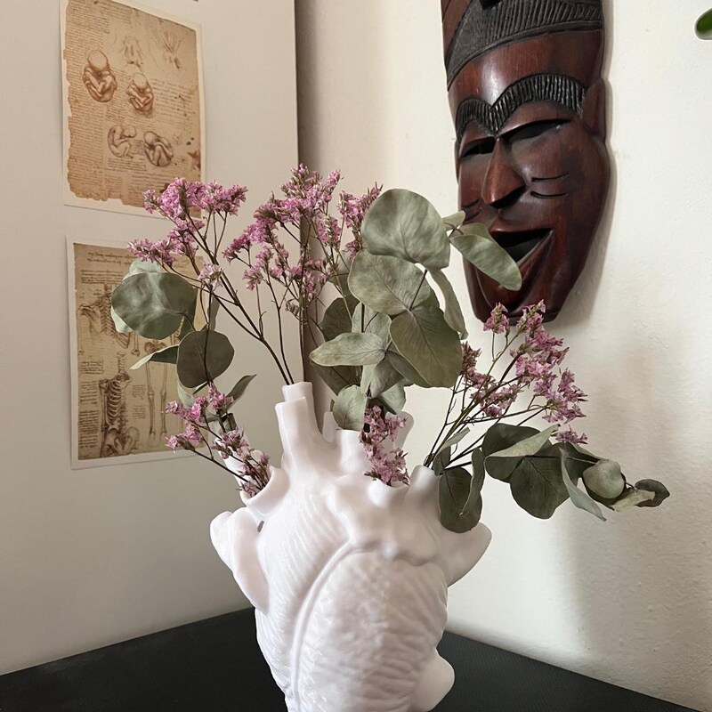 Heart Vase - Etsy