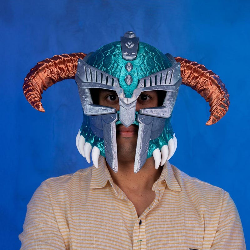 Barbarian Helmet - Etsy