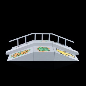3D Printed Funbox Skate Obstacle | Customizable Miniature Skate Park ...