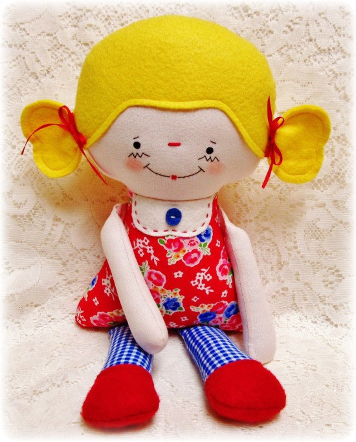 Soft Rag Doll PATTERN, PDF Pattern, E Pattern, Plush, Softie, Toy, Boy ...