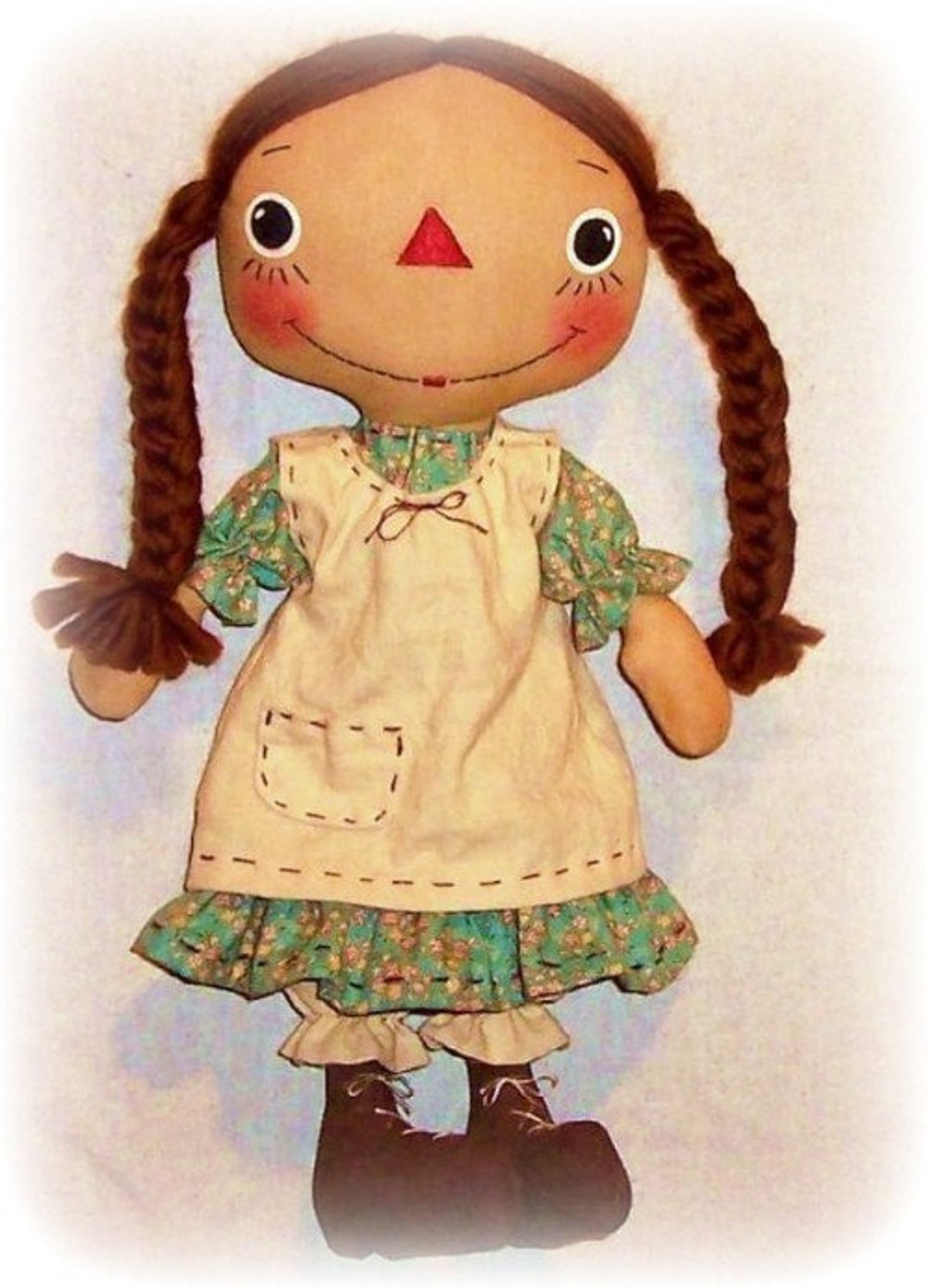 Primitive Doll PATTERN, PDF Sewing Pattern, Rag Doll Pattern, Raggedy ...