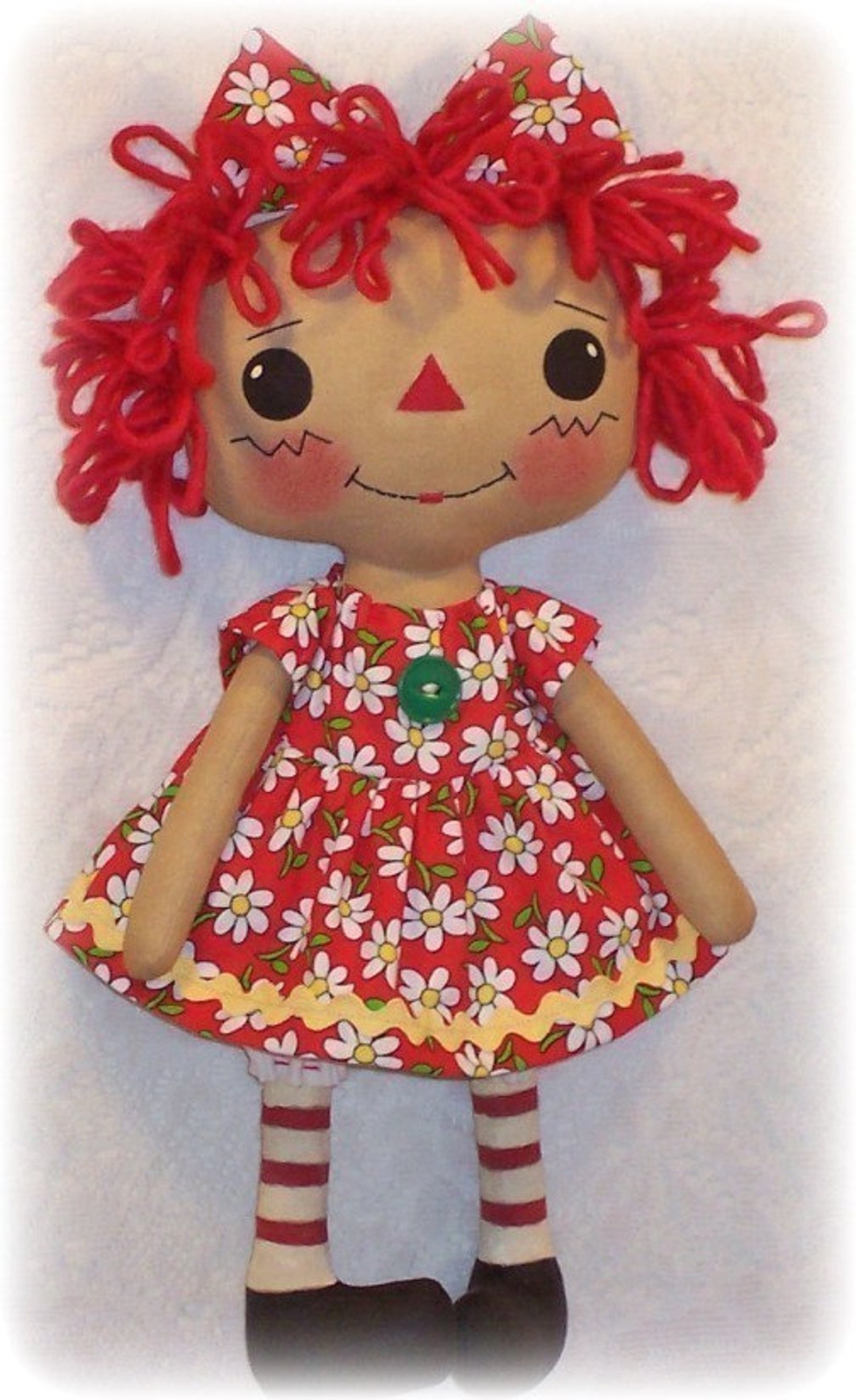 Doll Pattern, Rag Doll Cloth Doll Pattern PDF Pattern, Sewing ...