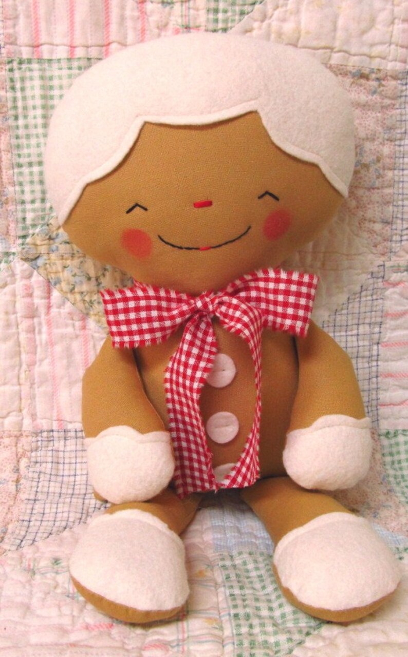 Rag Doll PATTERN, PDF Pattern, Cloth Doll, Softie, Soft Toy, Cookie ...