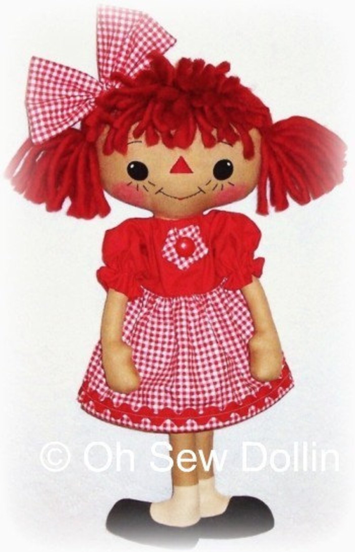 Primitive Doll Pattern PDF Sewing Pattern Raggedy Ann - Etsy