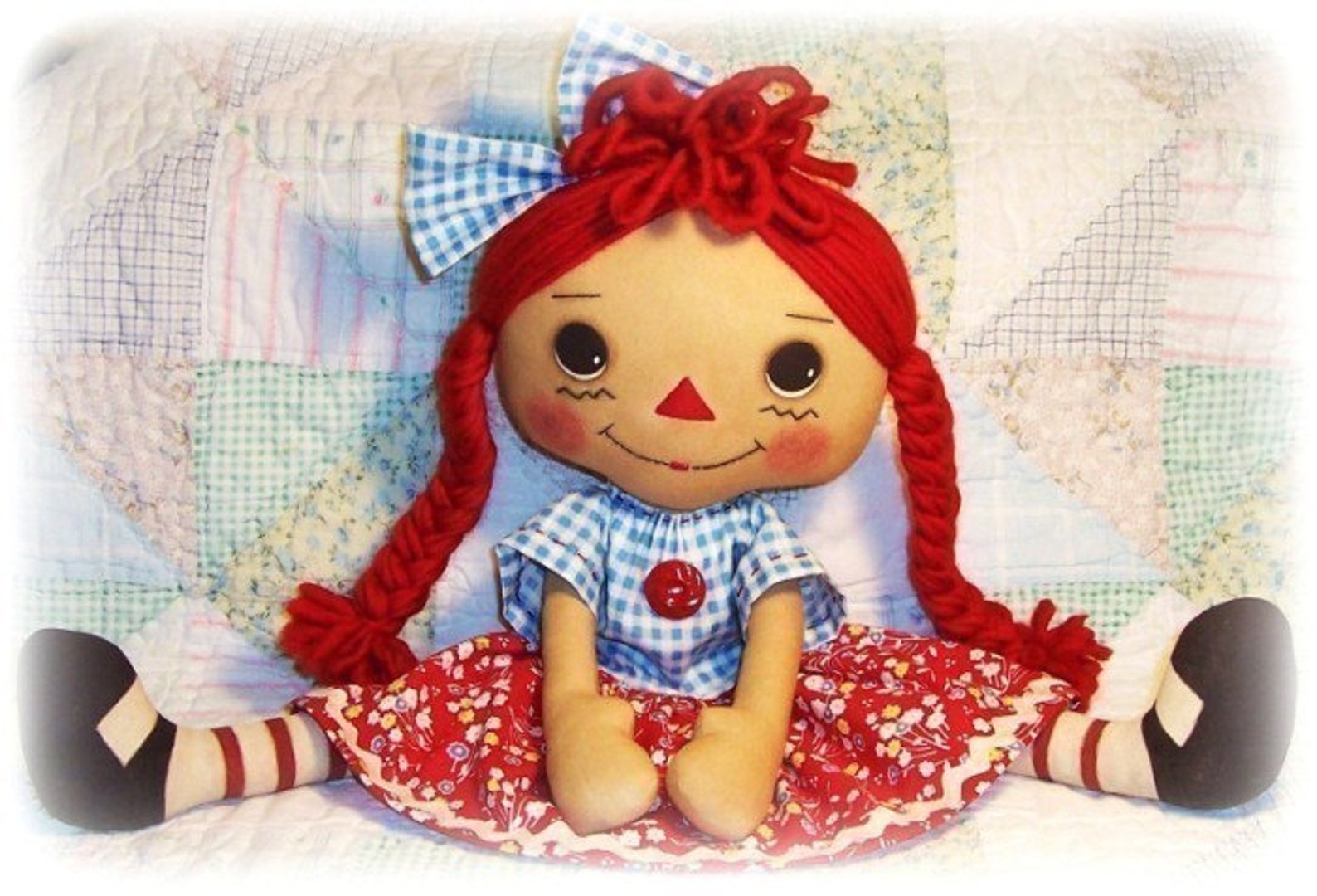 Large Cloth Doll Pattern PDF Sewing Pattern Rag Doll - Etsy