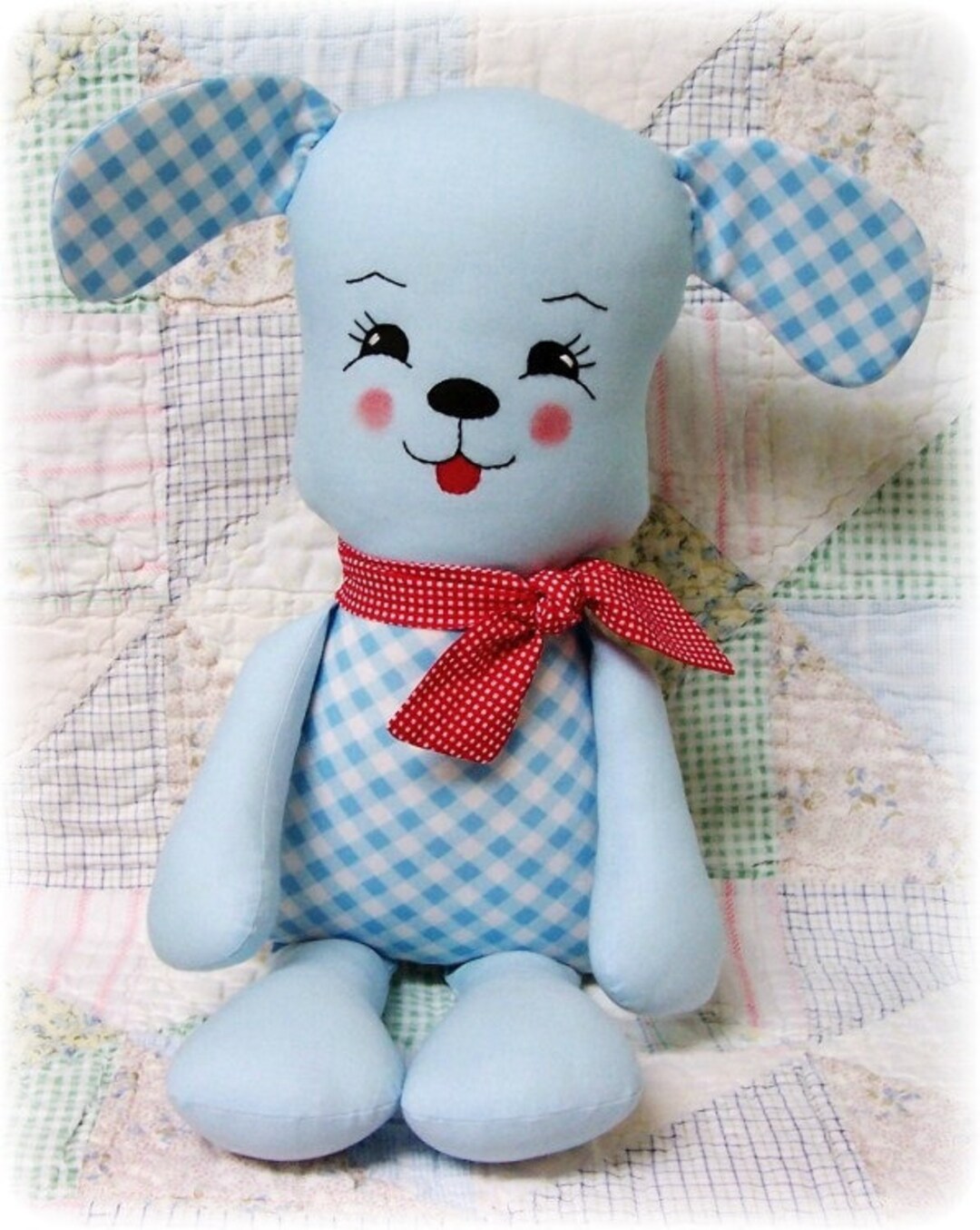 Puppy Dog PATTERN, PDF Sewing Pattern, Stuffed Animal, Softie, Soft Toy ...