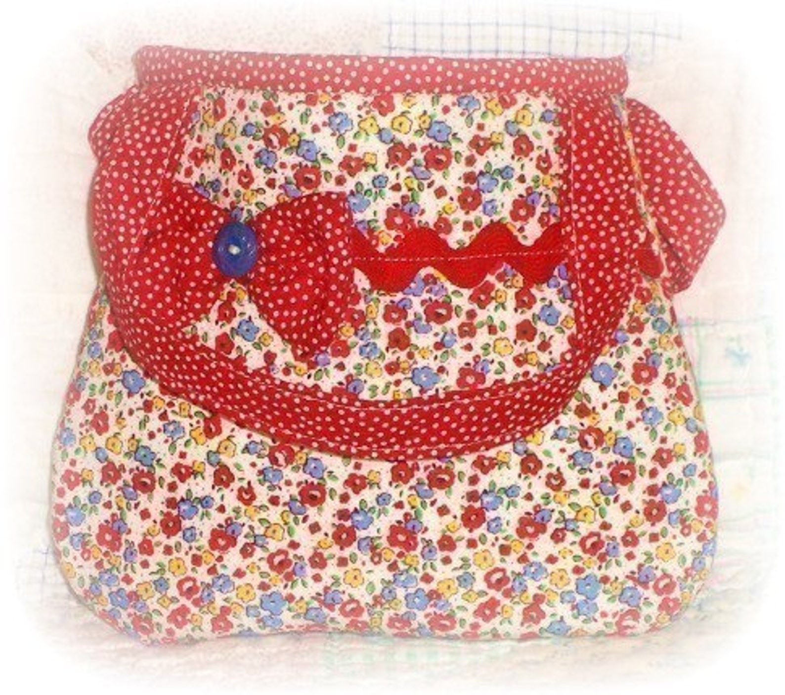 Small Tiny Rag Doll PATTERN, Small Purse Tote PATTERN, PDF Sewing ...