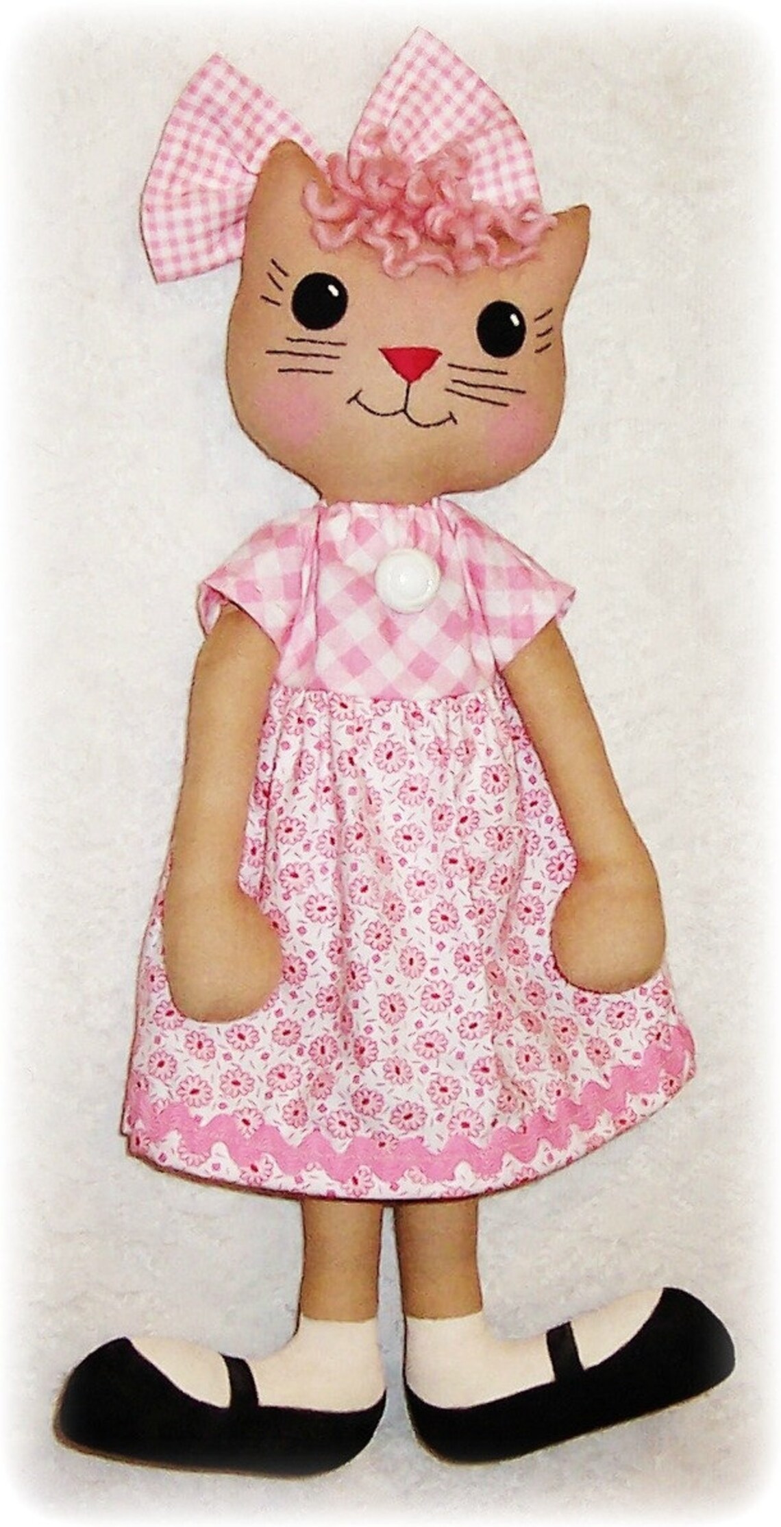 Kitty Cat Softie Pattern PDF Sewing Pattern Soft Doll - Etsy