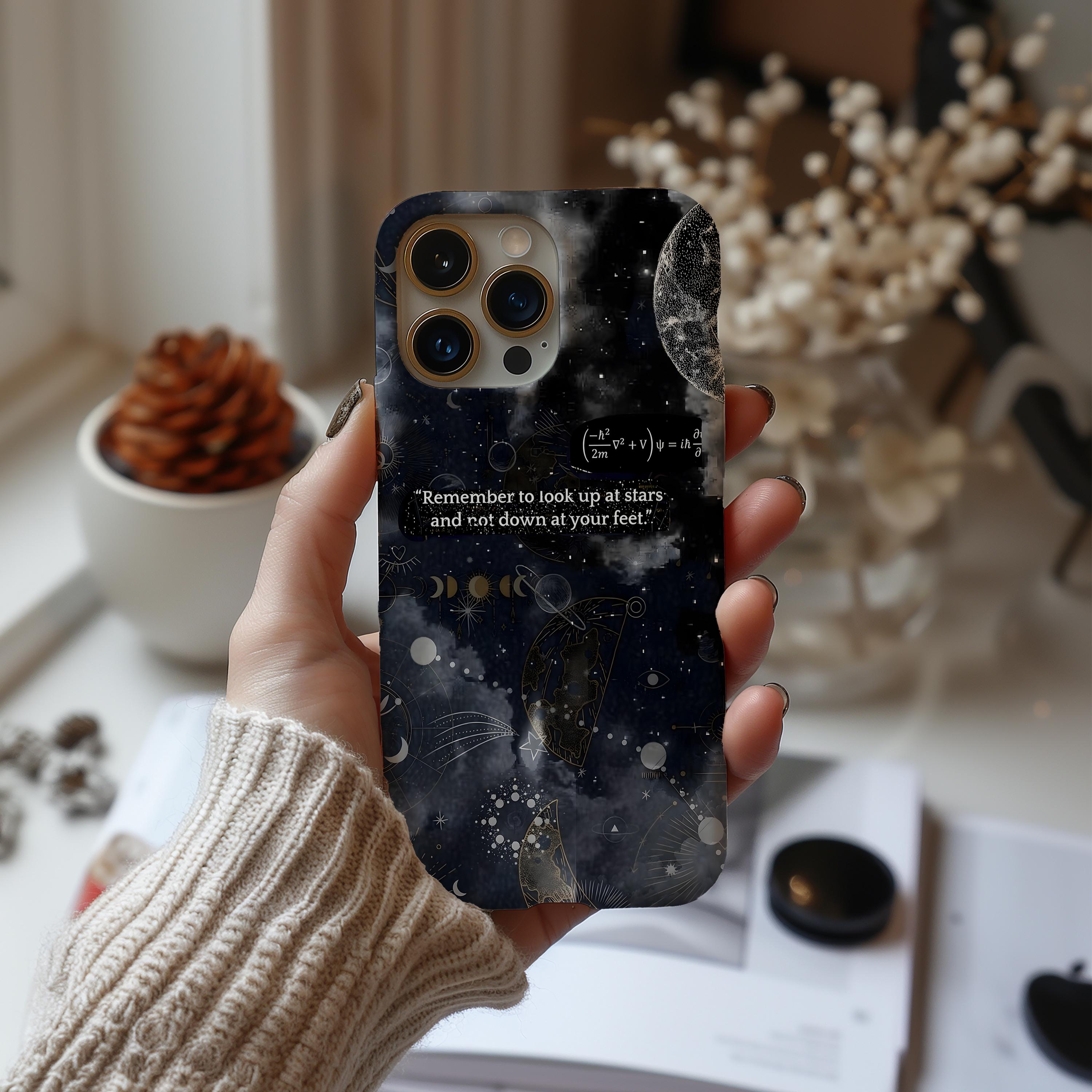 Galaxy Stars Astronomy Phone Case: Motto Protective Cover - Etsy