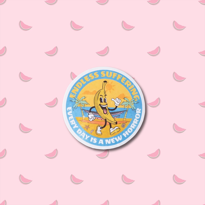 Banana Sticker - Etsy
