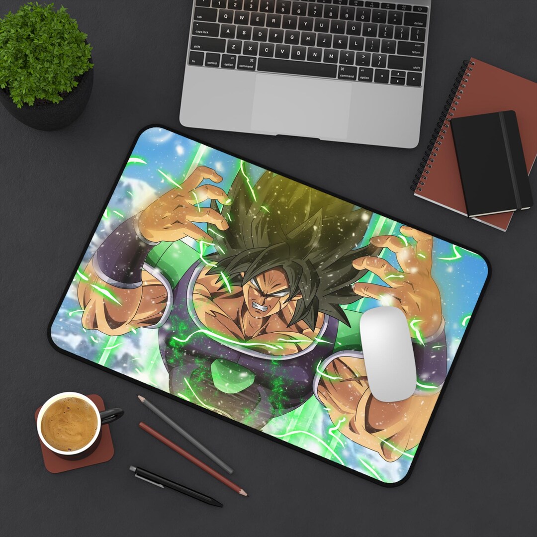 Anime Desk Mat, Dragon Ball Broly Gaming Mouse Pad, Table Protector ...