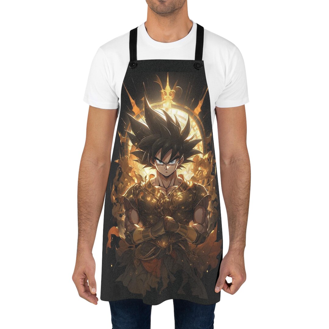 Dragon Ball Apron Goku Fans Cooking Kitchen Wear, Vegeta Gift, Anime ...