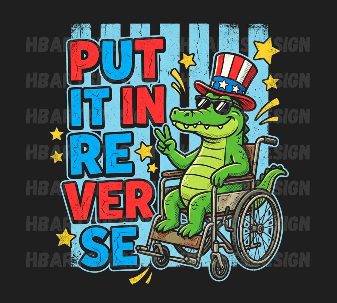 Patriotic Alligator Meme PNG, Funny 4th of July Shirt Design (digital ...