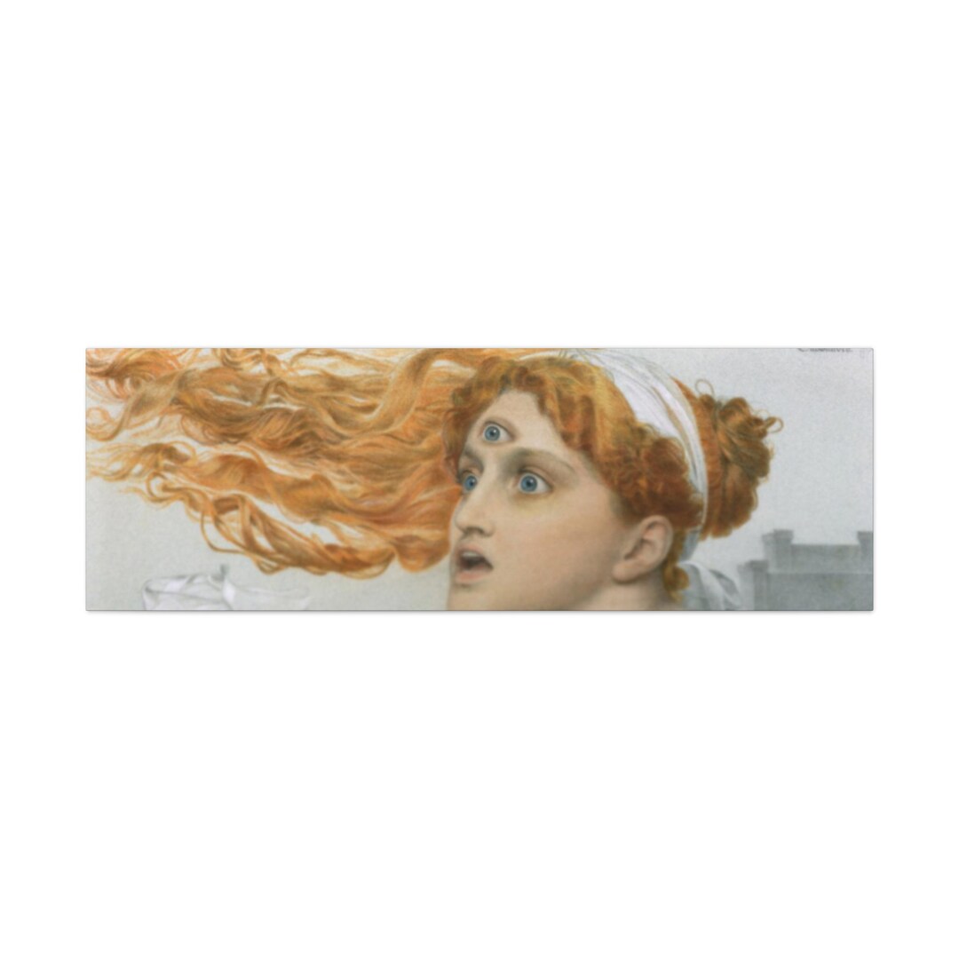 Cassandra Syndrome Canvas, Third Eye Art, Gallery Wraps, Unique Wall ...