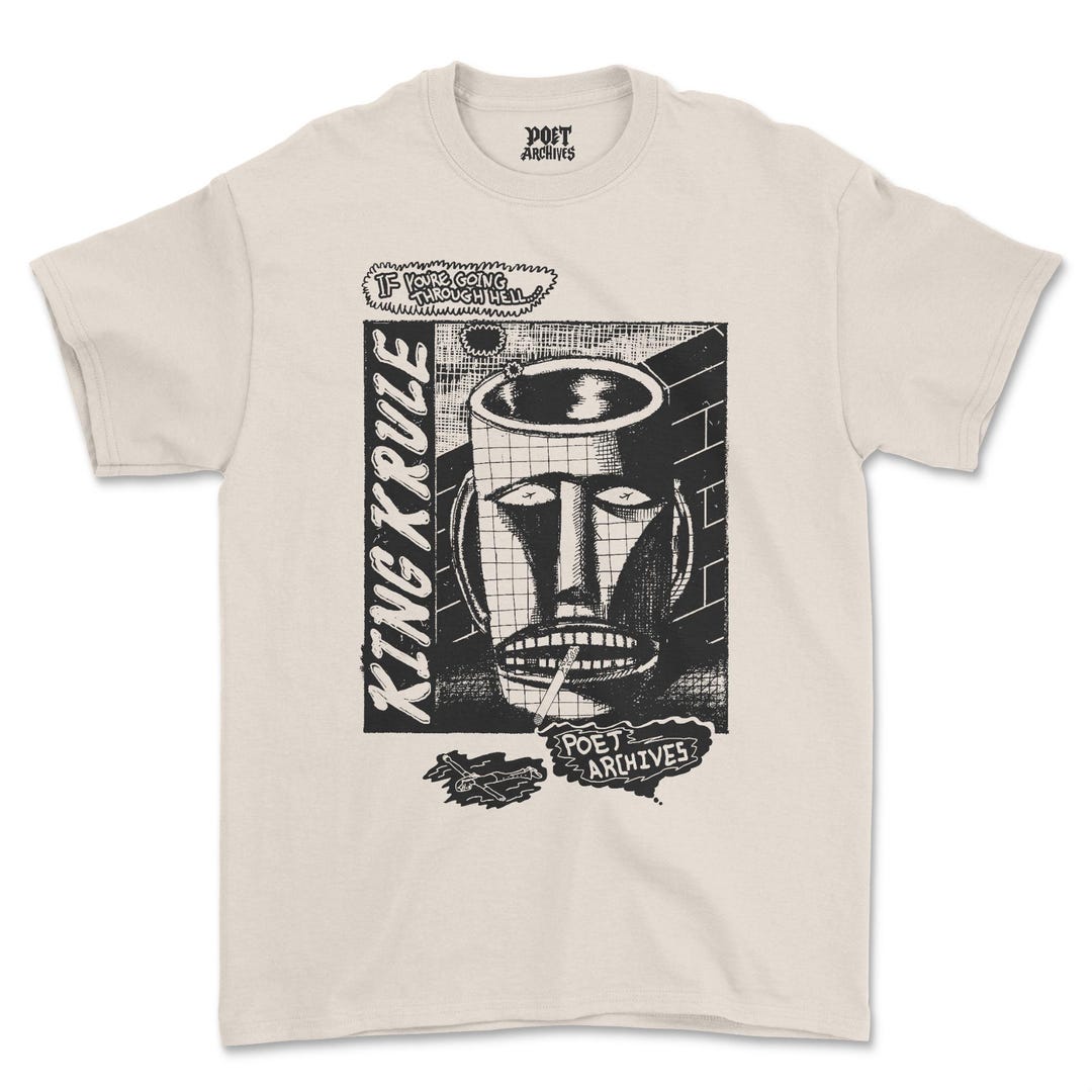 King Krule T-shirt Man Alive! the Ooz Space Heavy 6 Feet Tee, Indie ...