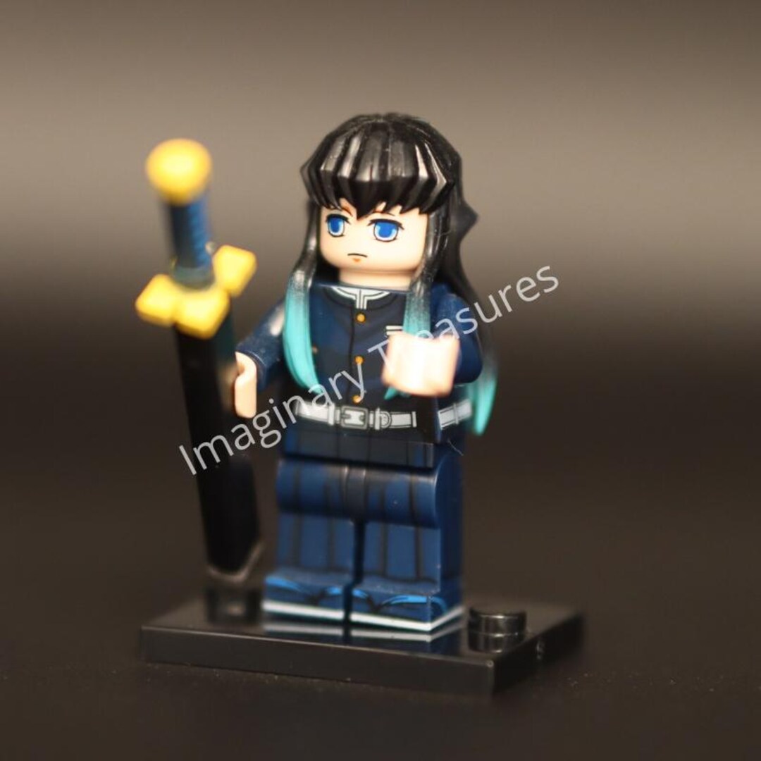 Muichiro Tokito - Custom Art Brick Figure MOC - Demon Slayer - - Etsy
