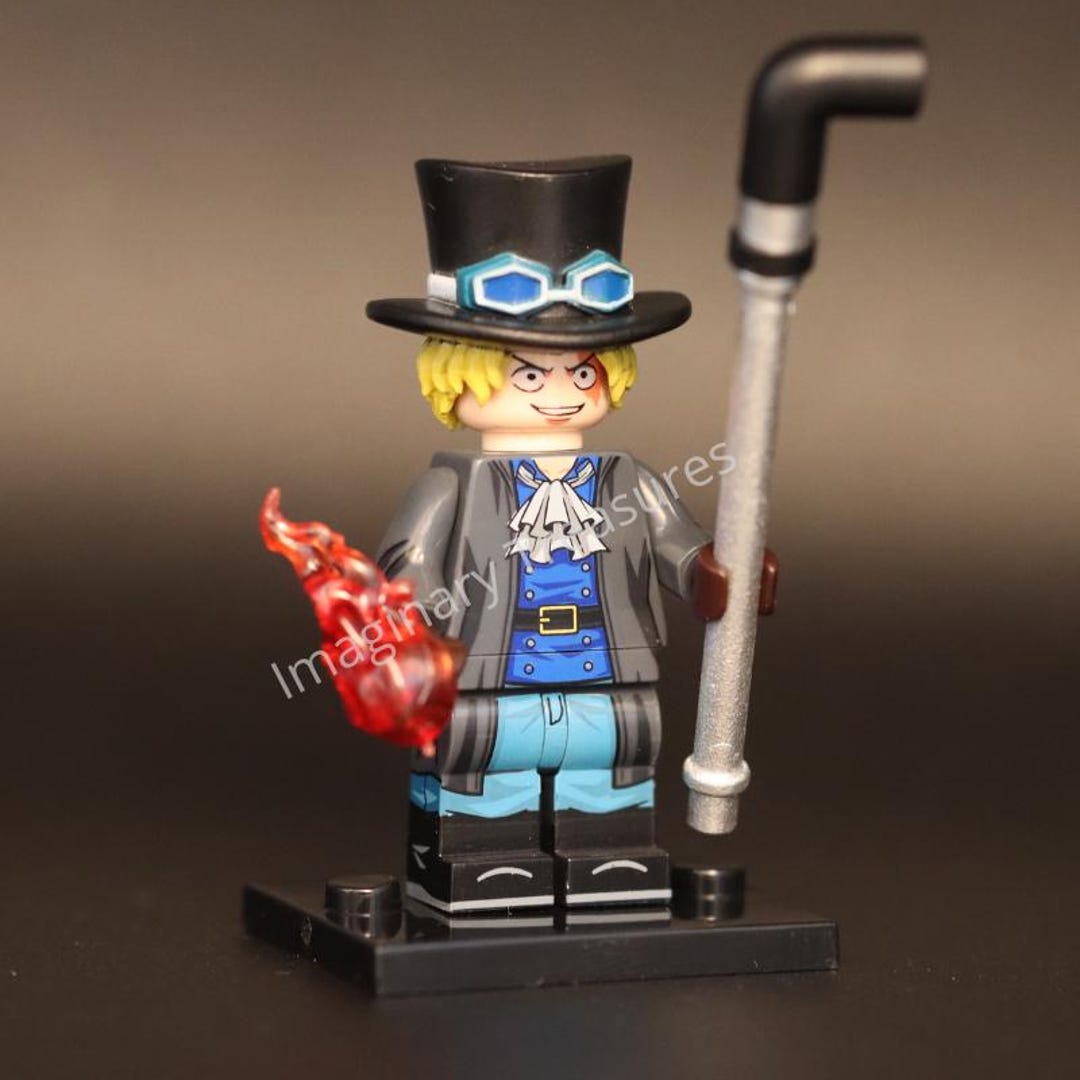Sabo - Custom Art Brick Figure MOC - One Piece - - Etsy
