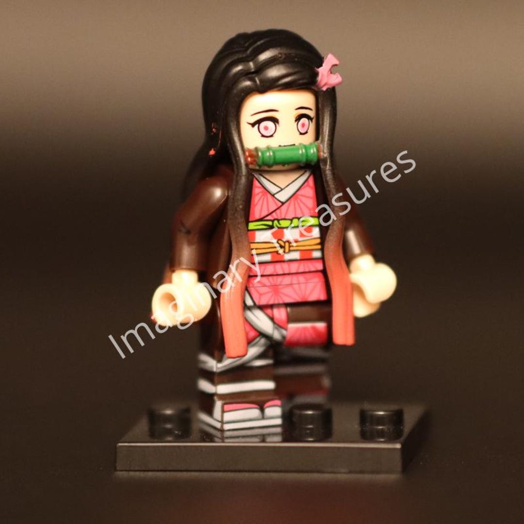 Kamado Nezuko - Custom Art Brick Figure MOC - Demon Slayer - - Etsy
