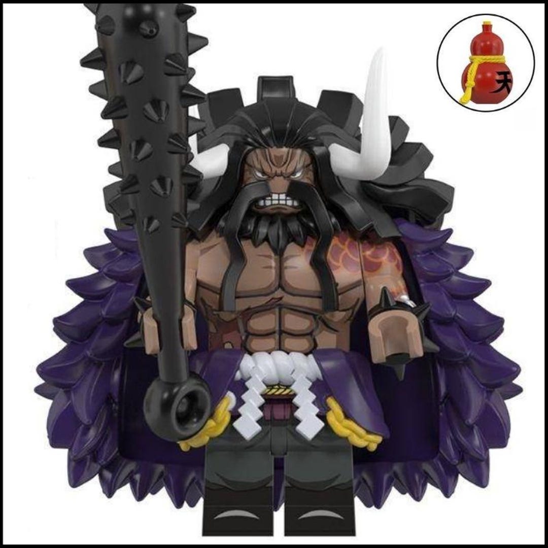 Kaido Custom Art Building Block Figures MOC One Piece - Etsy