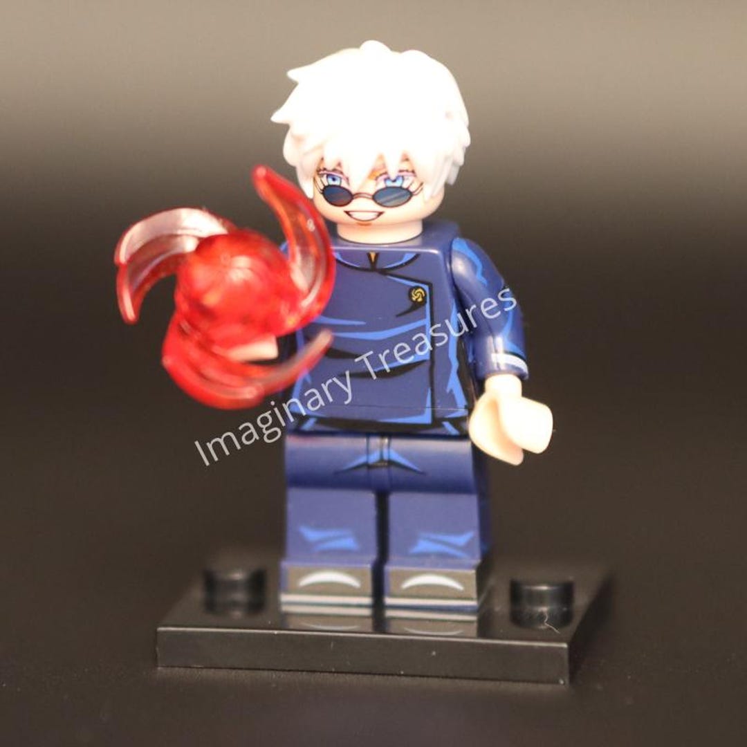 Satoru Gojo #4 - Custom Art Brick Figure MOC - JJK - - Etsy