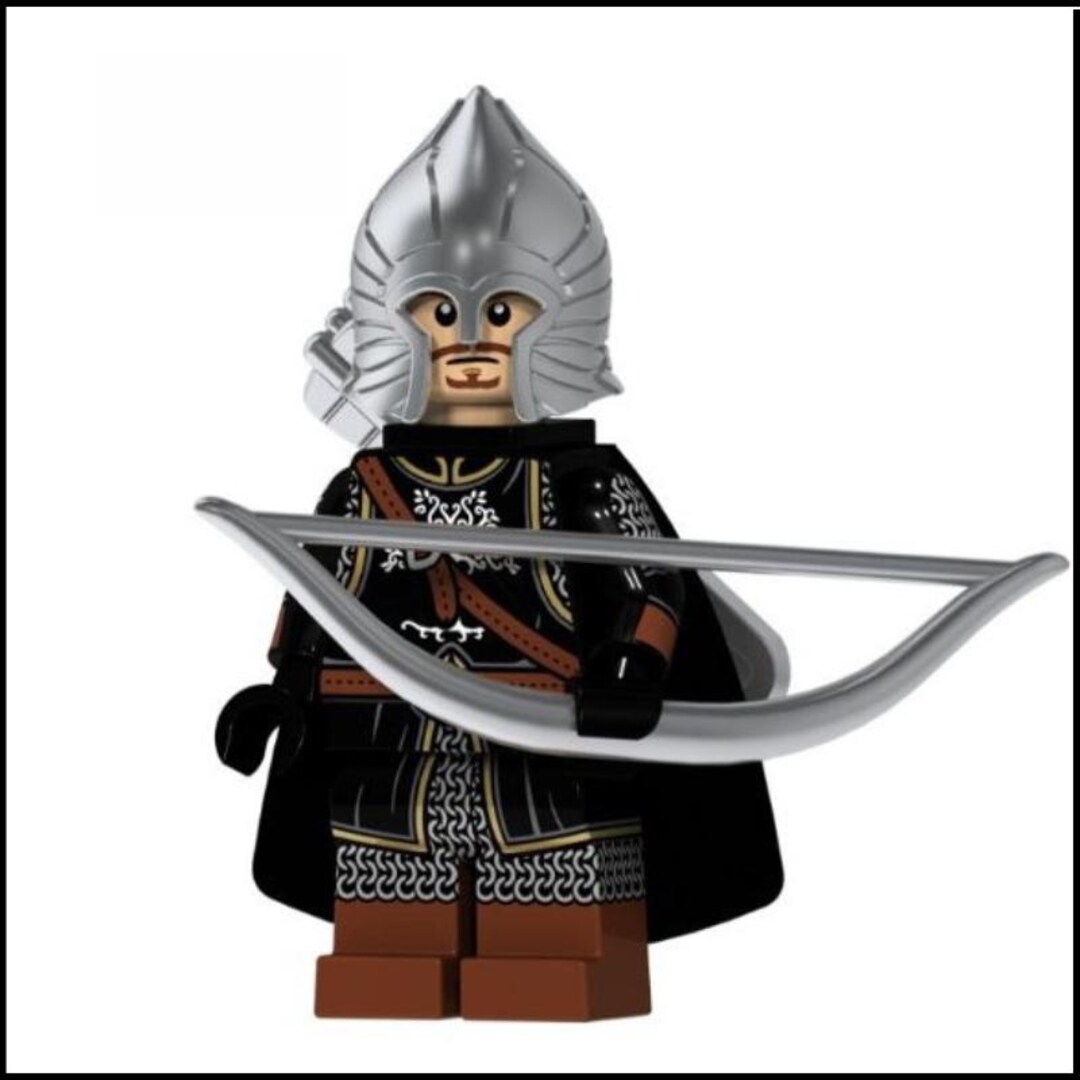 Minas Tirith 4 Custom Art Building Block Minifigurines the Lord of the ...