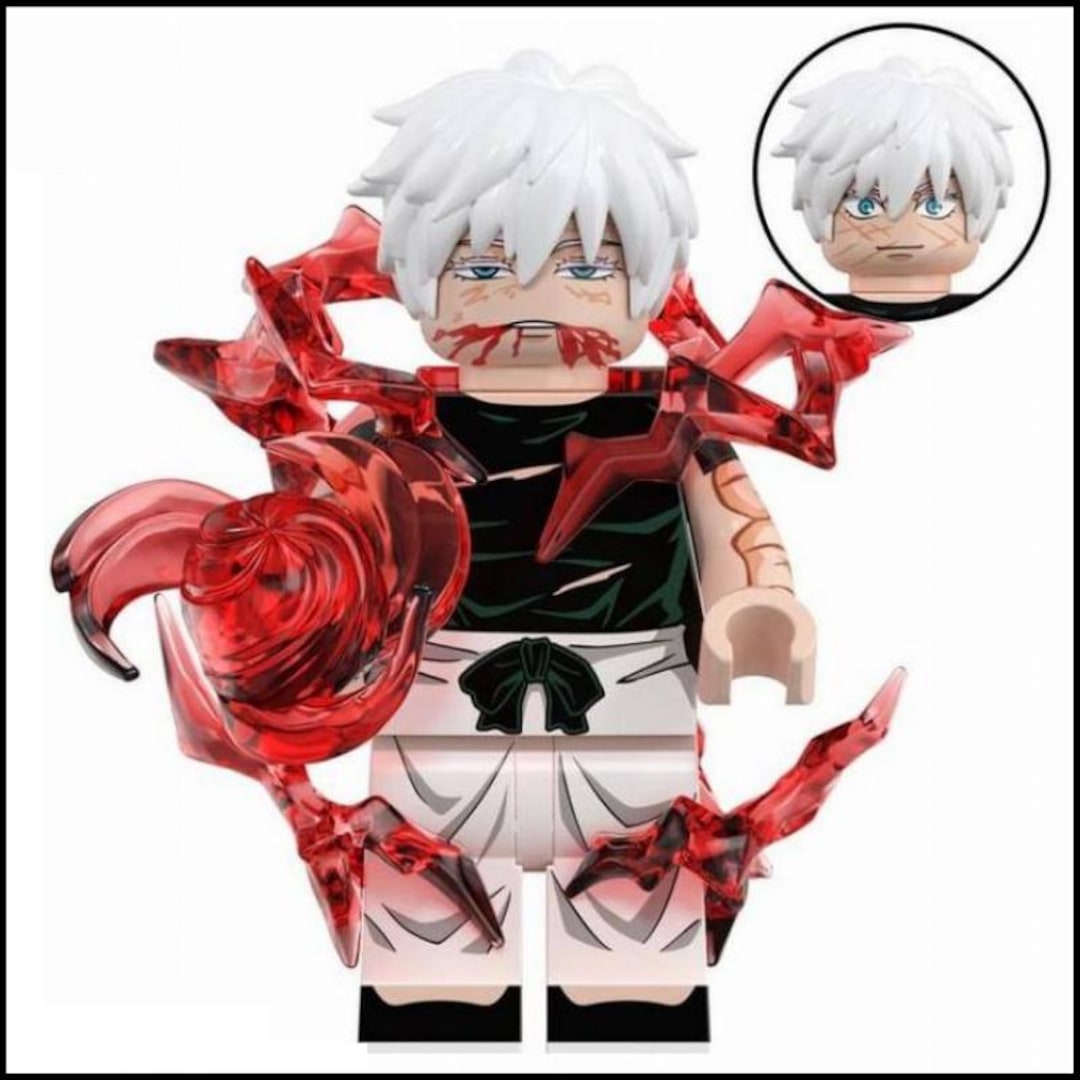 Satoru Gojo 3 Custom Art Building Block Minifigures JJK - Etsy