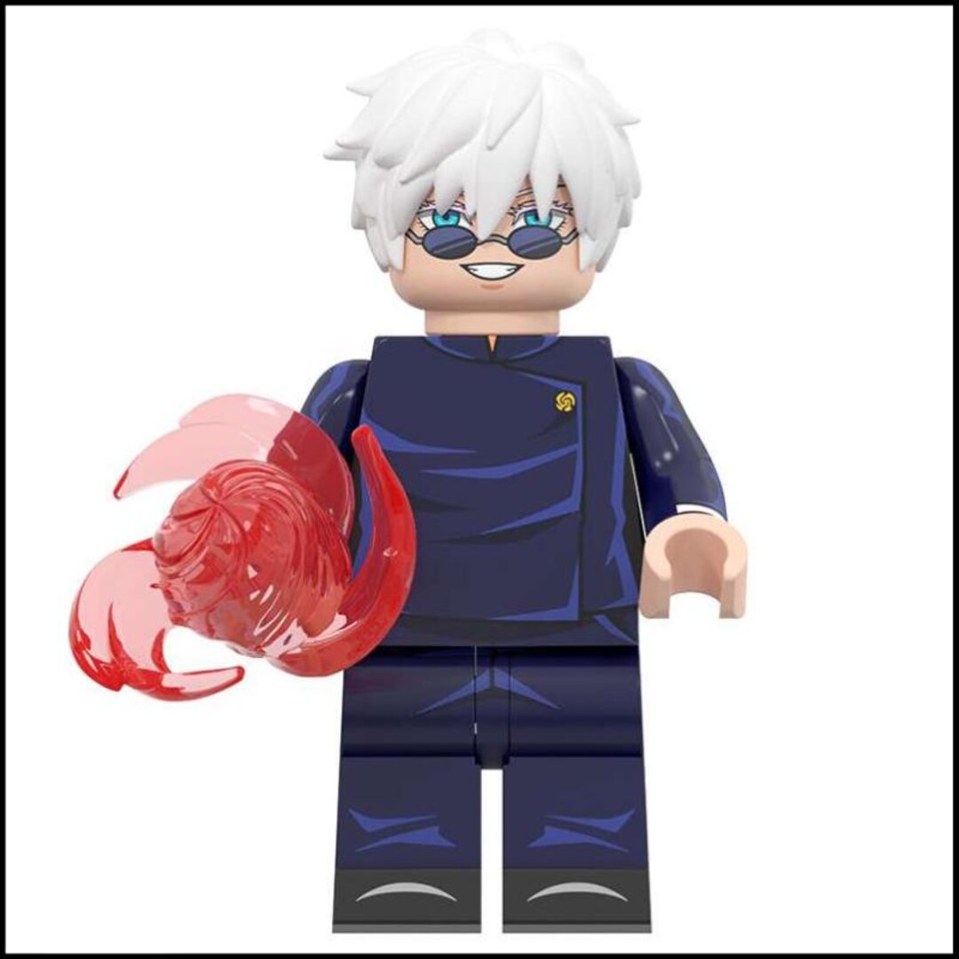 Satoru Gojo 4 Custom Art Building Block JJK - Etsy