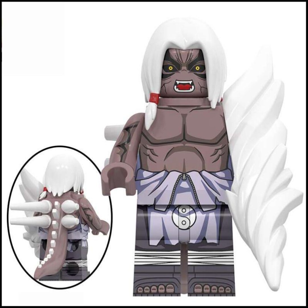 Kimimaro 2 Custom Art Building Block Figures MOC Naruto Shippûden - Etsy