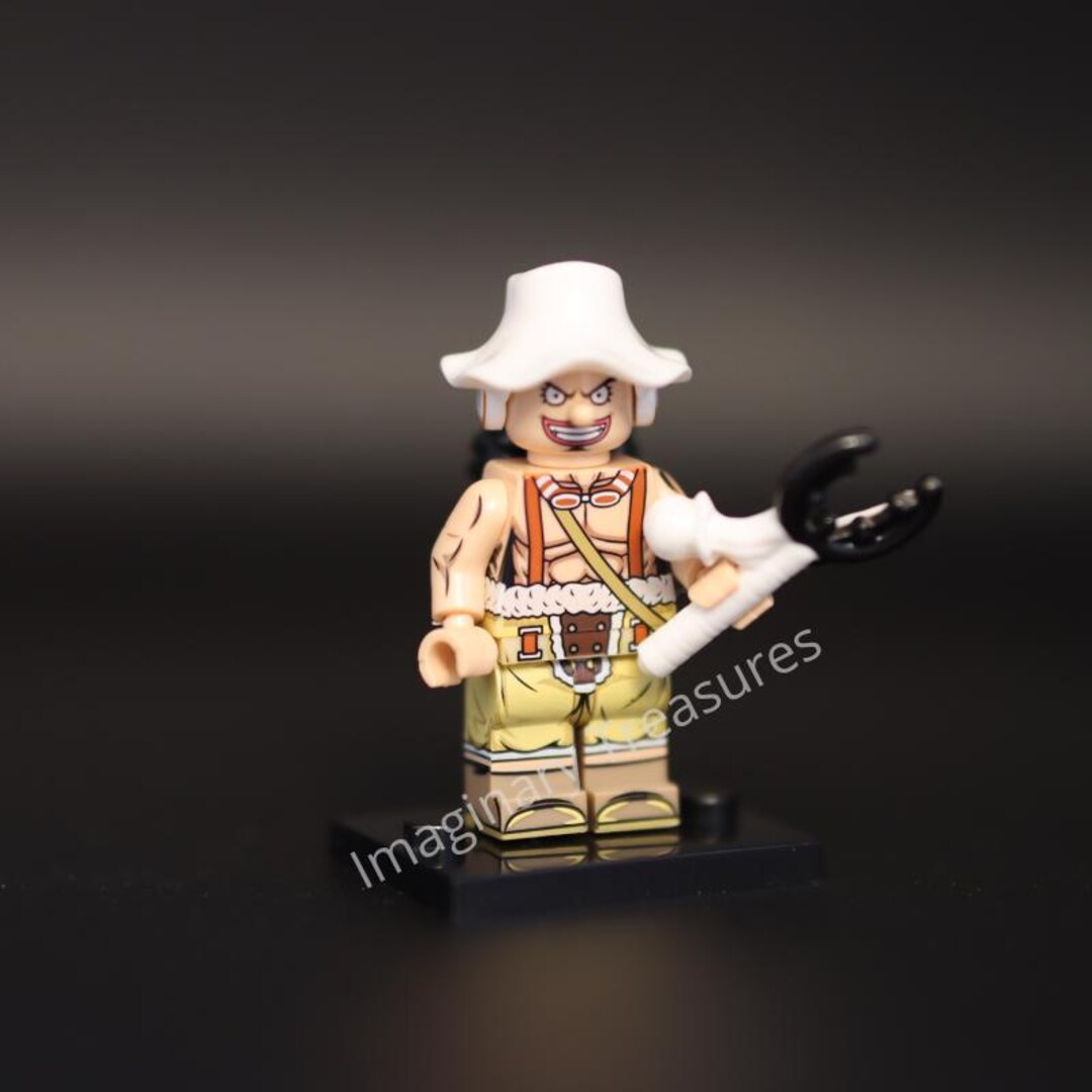 Usopp - Custom Art Brick Figure MOC - One Piece - Etsy