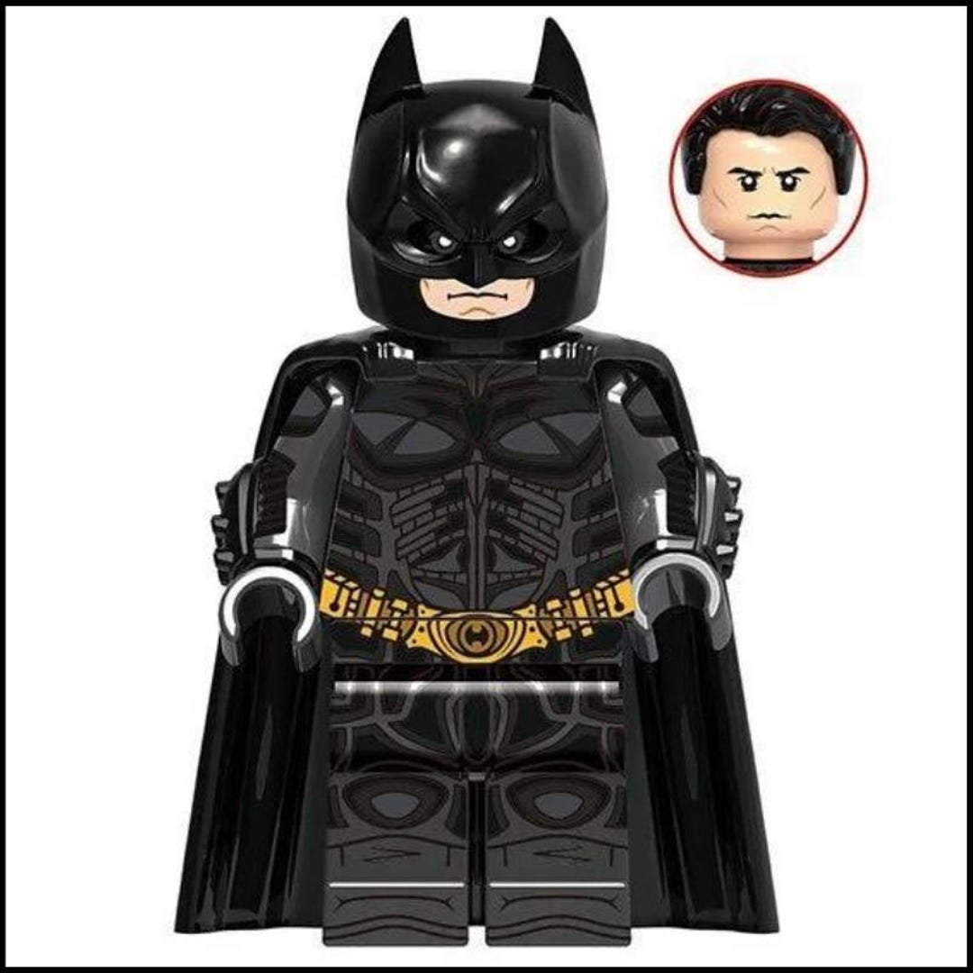 Batman Custom Art Building Block Minifigures DC Comics - Etsy