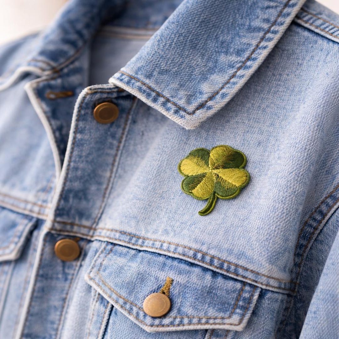 Iron-on Clover Patches | 10-piece Set | Lucky Charms | Embroidered Iron ...