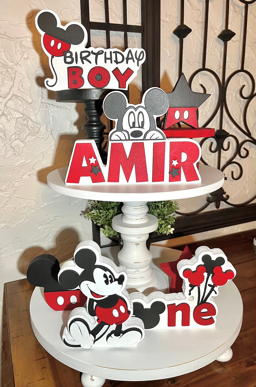 Mickey Mouse Birthday Party Signs - Etsy