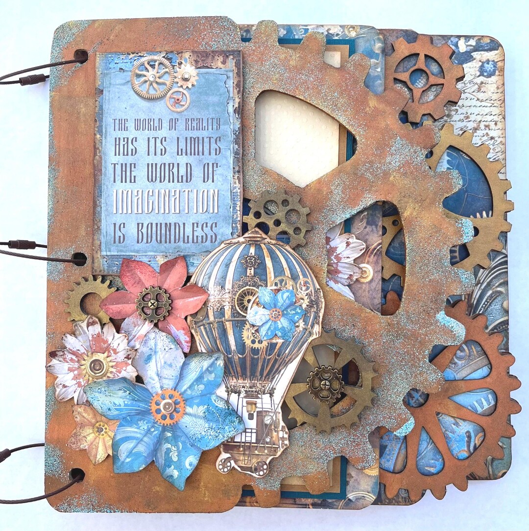 Scrapbook Album Kit Geared up Collection - Etsy