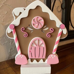Gingerbread Pink Tier Tray Decor - Etsy