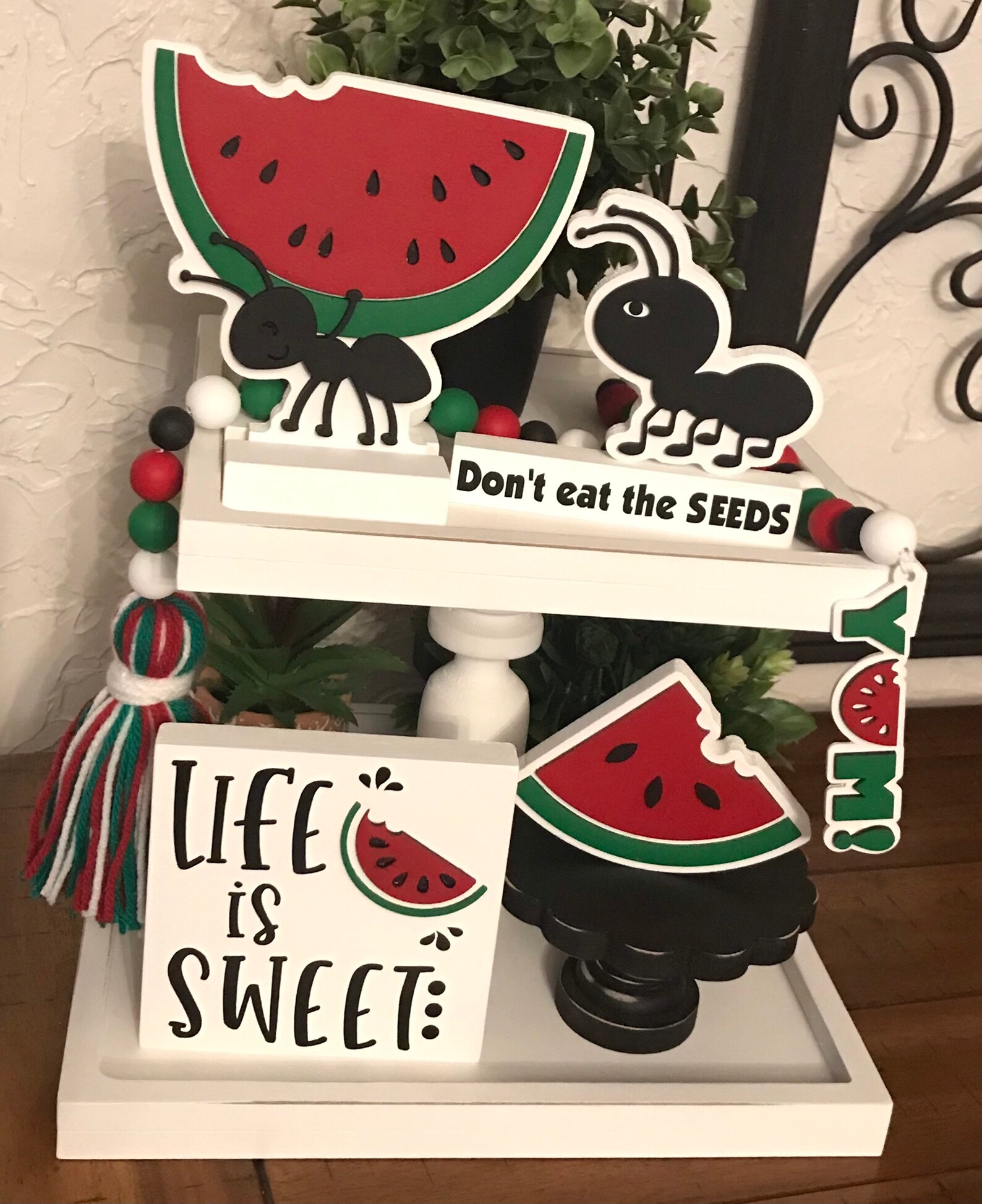 Watermelon Tier Tray Collection - Etsy