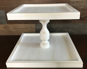 Two Tier Stand | Etsy