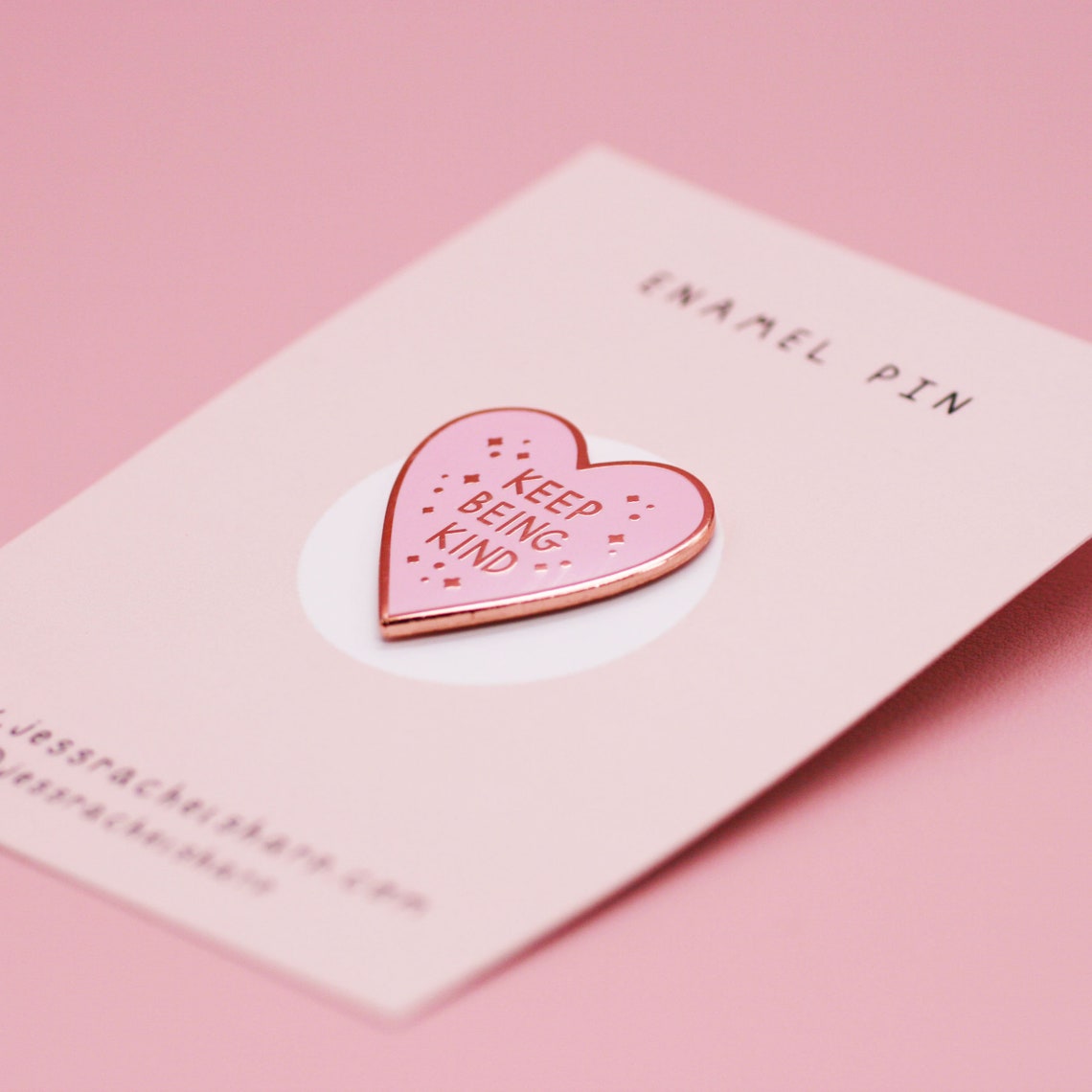 Keep Being Kind Enamel Pin Badge Support Mental Health | Etsy