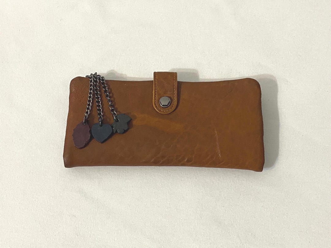 Oryany Textured Leather Soft Brownbi Fold Clutch Wallet, Currency Ids ...