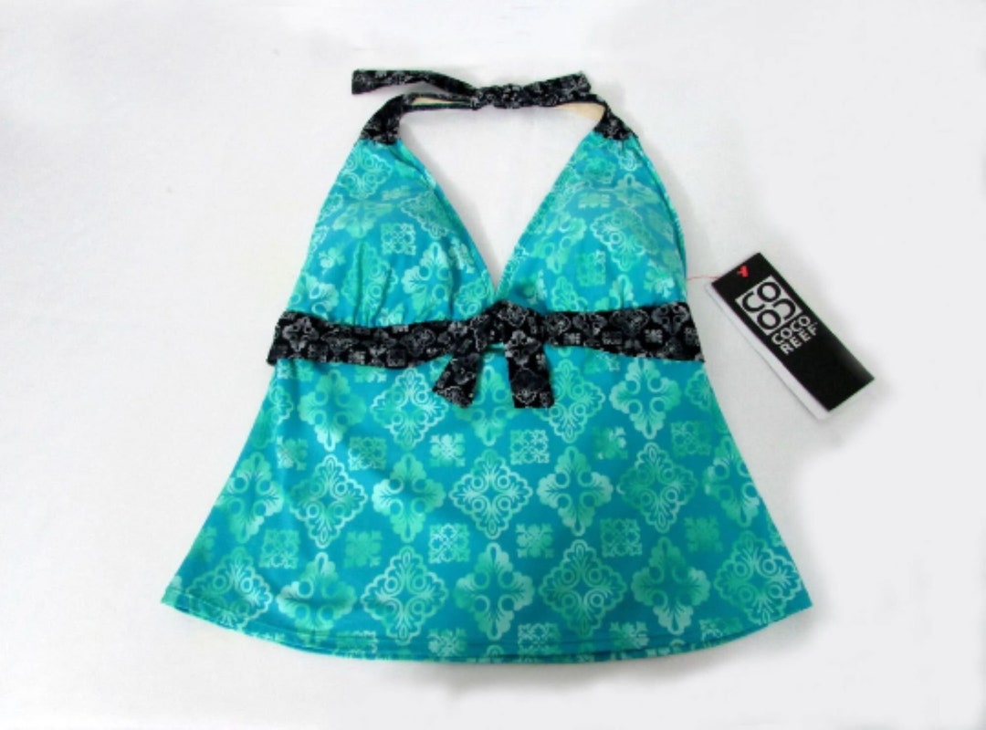 NOS Coco Reef Swim Tankini Top, 34DD, Perfection Fit, Swim Bra Size ...