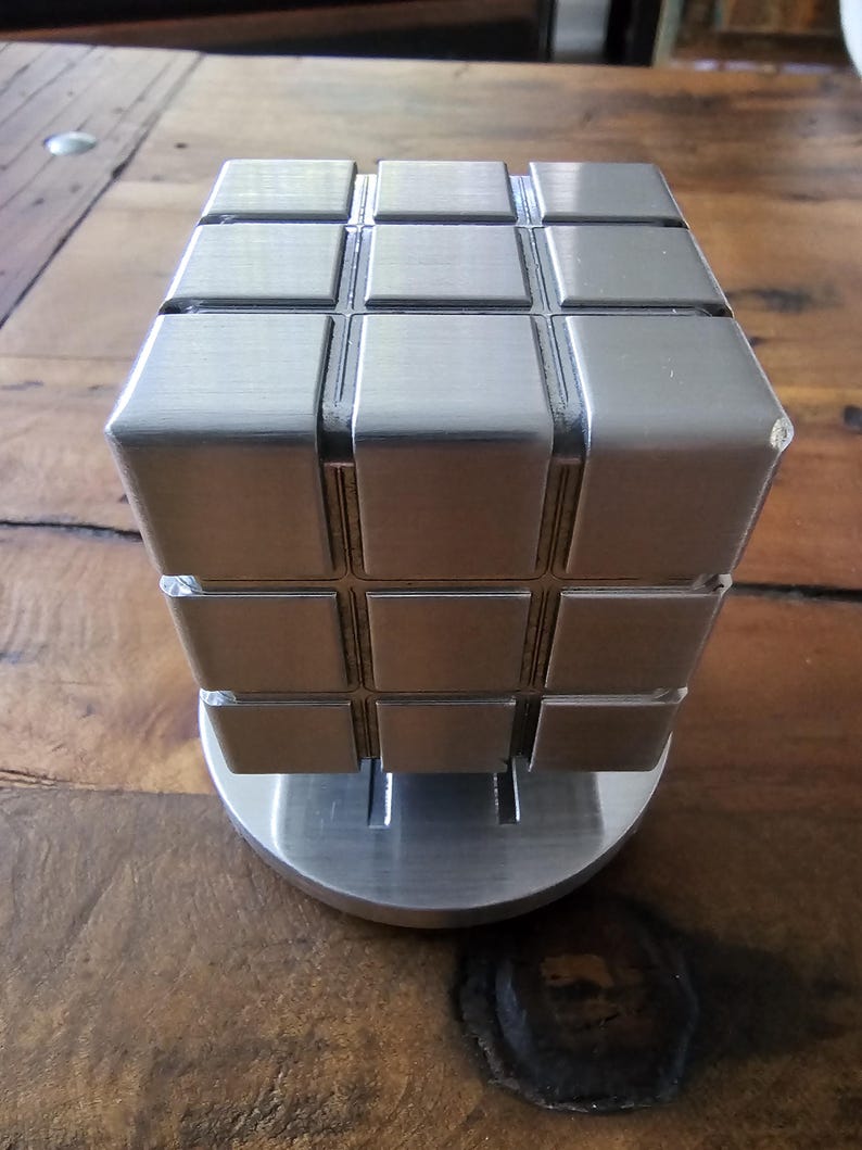 Aluminium Multi Square Cube Satin Finish - Etsy