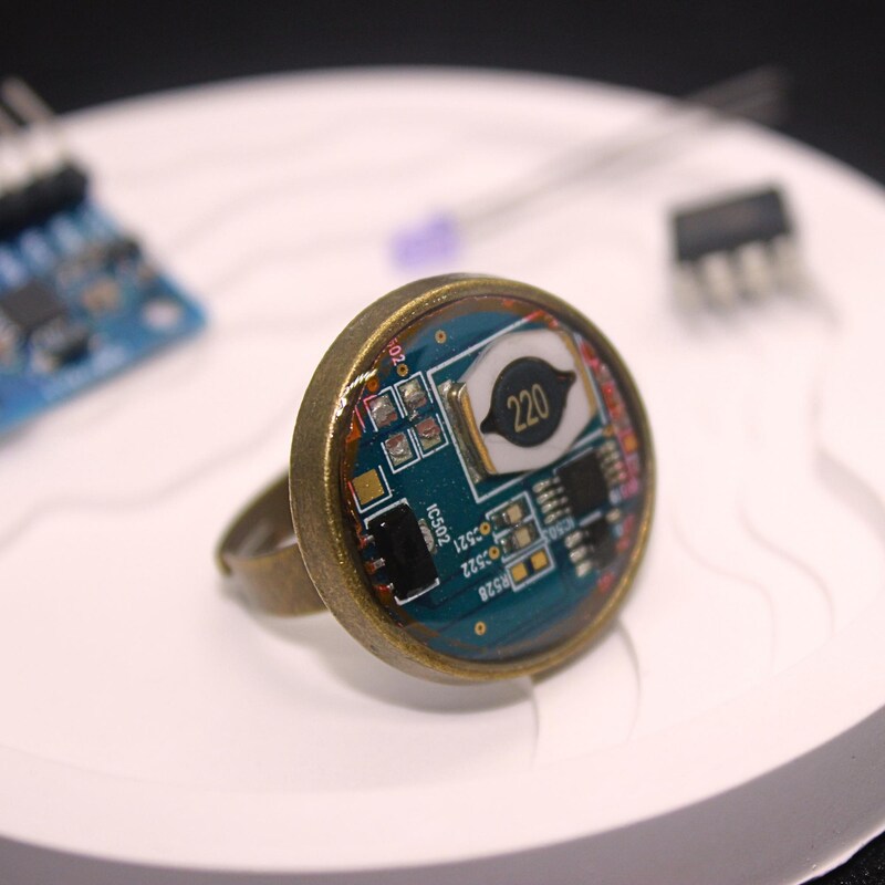 Circuit Board Ring - Etsy